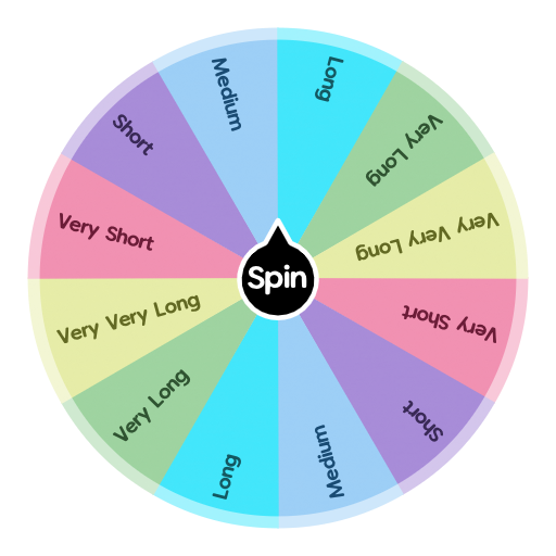 Hair Length Spin The Wheel App Hair Length Spin The Wheel App
