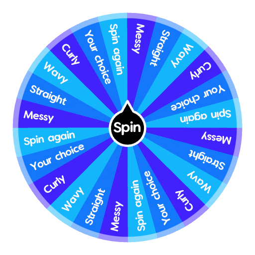 Hair style types | Spin the Wheel - Random Picker