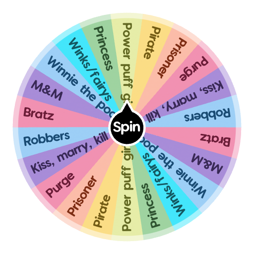 Halloween costumes for a group of girls | Spin the Wheel - Random Picker