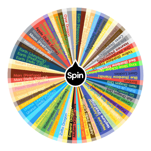 Hamy Sona Drop Characters | Spin the Wheel - Random Picker