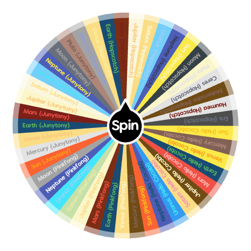 Hamy Sona Drop Solar System | Spin the Wheel - Random Picker