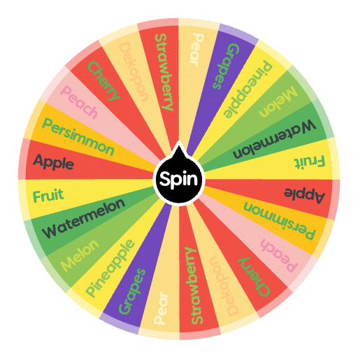 Hamy Sona Drop (Suika Game) Fruit Character | Spin the Wheel - Random ...