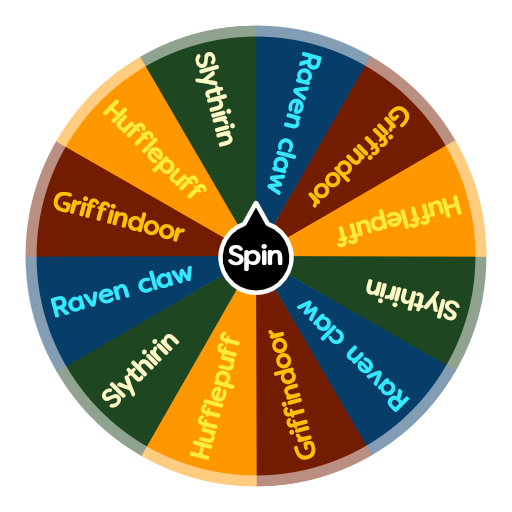 Harry Potter houses | Spin The Wheel - Random Picker