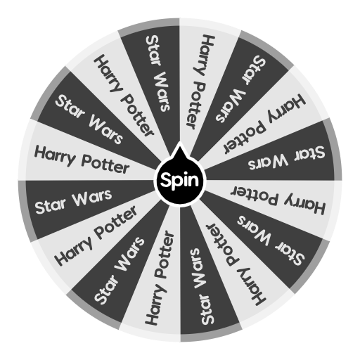 Harry Potter vs Star Wars | Spin The Wheel - Random Picker