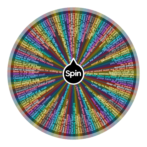 Have you ever... | Spin the Wheel - Random Picker