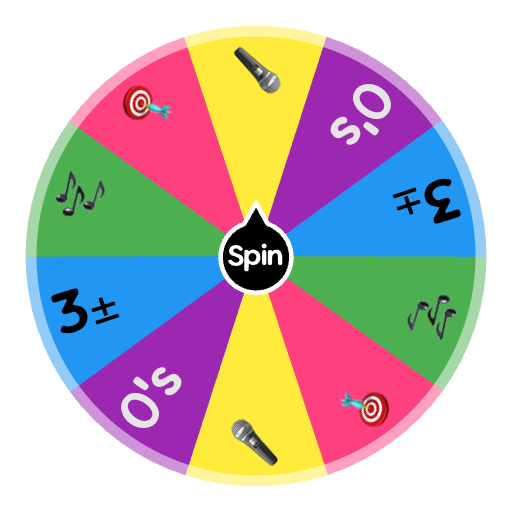 Hitster Bingo (B) | Spin the Wheel - Random Picker