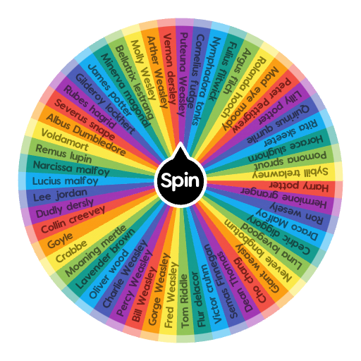 Hogwarts | Spin The Wheel - Random Picker