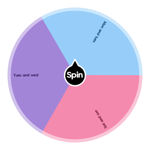Holy week | Spin the Wheel - Random Picker