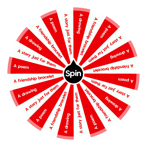 Homemade gift ideas | Spin the Wheel - Random Picker