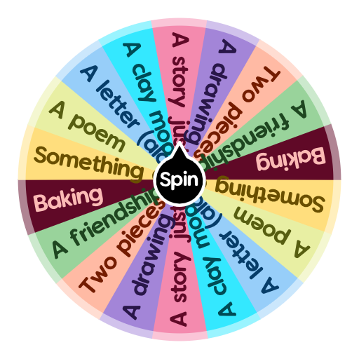 Homemade gift ideas | Spin the Wheel - Random Picker