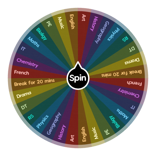 Homework 🫥 | Spin the Wheel - Random Picker