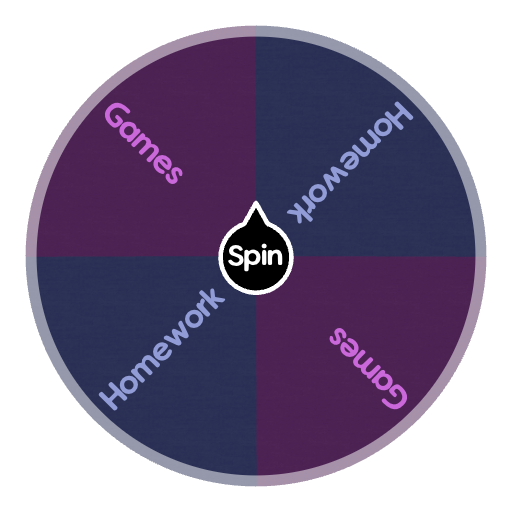 Homework/games | Spin the Wheel - Random Picker