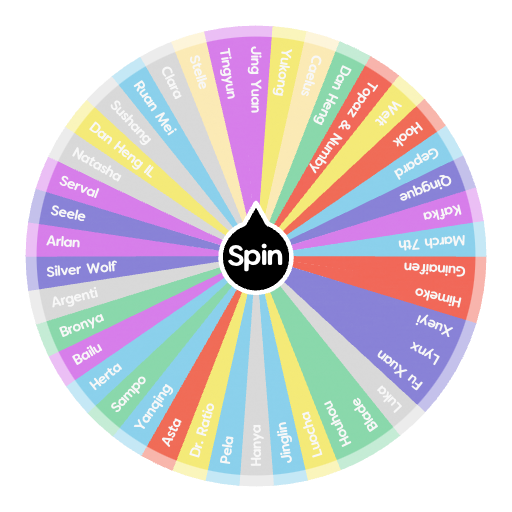 ️Honkai Star Rail Characters v1.6! ️ | Spin the Wheel - Random Picker
