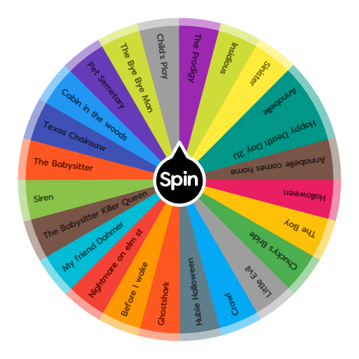 Horror Movies | Spin the Wheel - Random Picker