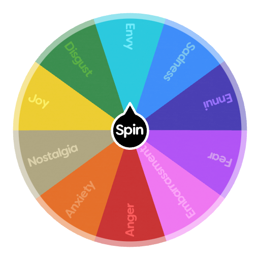 How are you Feeling, Today? [Inside Out Edition] | Spin the Wheel ...
