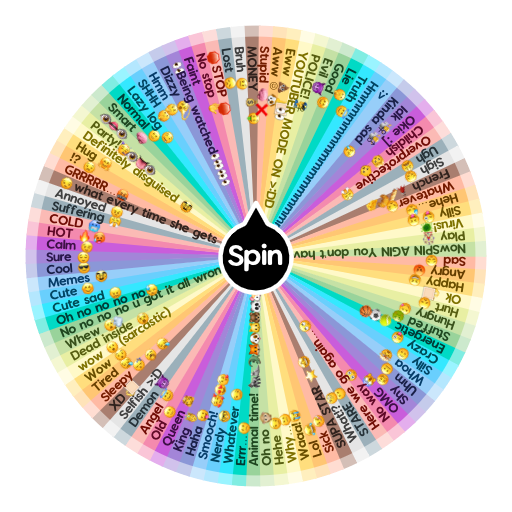 How do you feel :D | Spin the Wheel - Random Picker