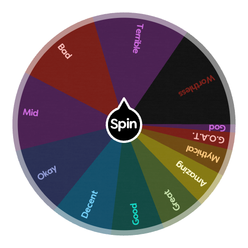How good | Spin the Wheel - Random Picker