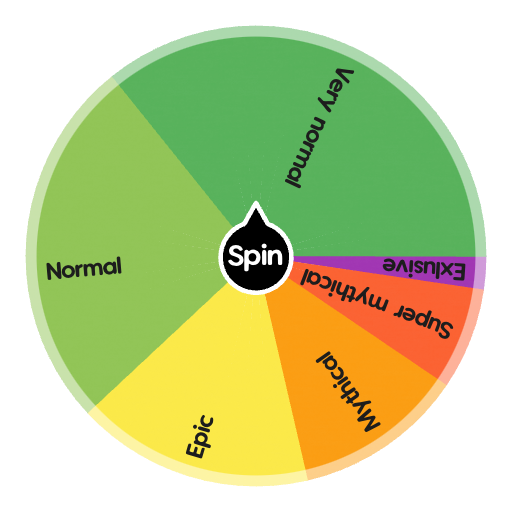 How rare are you | Spin the Wheel - Random Picker