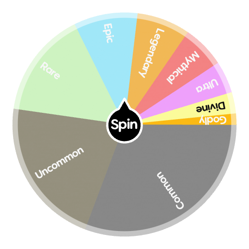 How rare are you? 2 | Spin the Wheel - Random Picker