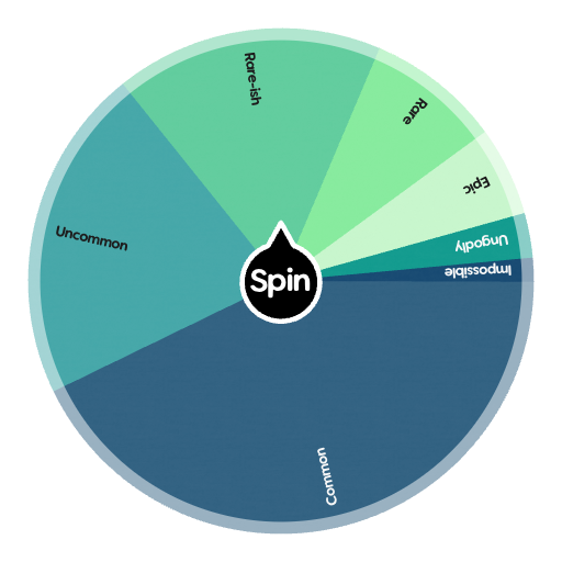 How Rare are you???? | Spin the Wheel - Random Picker