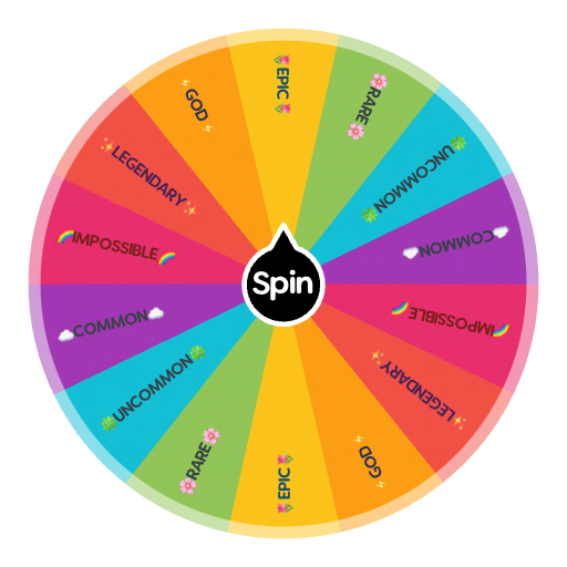 How rare are you? | Spin the Wheel - Random Picker