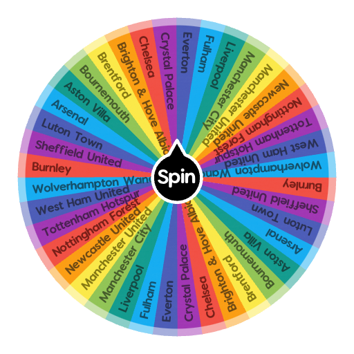 Who will win the PL 23/24 | Spin the Wheel - Random Picker