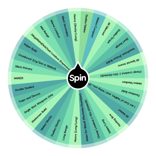 Hunt Showdown Random Loadout Wheel Spin The Wheel Random Picker