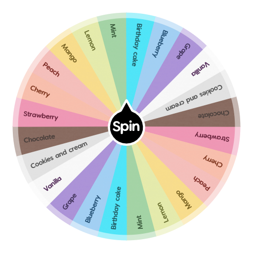 Ice cream | Spin the Wheel - Random Picker