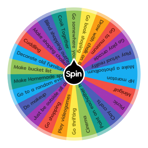 Ideas to do with ur soulmate 🥰😍💞💕 | Spin the Wheel - Random Picker