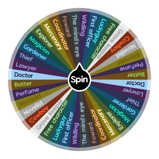 Identify v character | Spin the Wheel - Random Picker