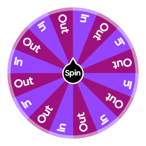 In or Out? | Spin The Wheel - Random Picker