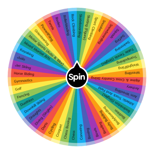 Individual Sports | Spin the Wheel - Random Picker