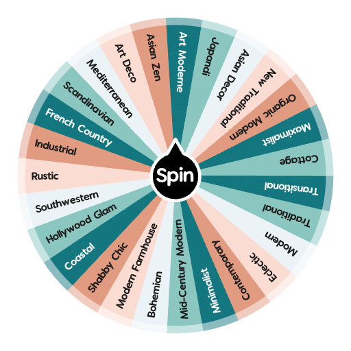 Interior Design Styles | Spin the Wheel - Random Picker