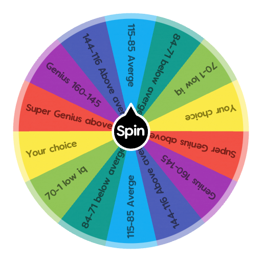 IQ wheel | Spin the Wheel - Random Picker