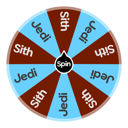 Jedi or Sith? | Spin The Wheel - Random Picker
