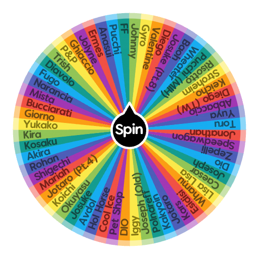 JJBA All Star Battle R Charakters | Spin the Wheel - Random Picker