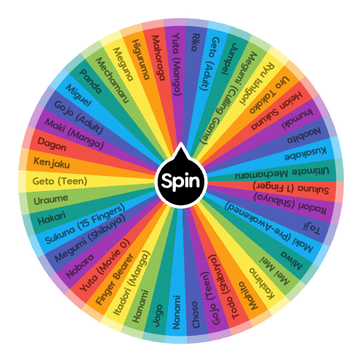 JJK Battles | Spin the Wheel - Random Picker
