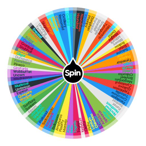 Johto Pokemon | Spin the Wheel - Random Picker