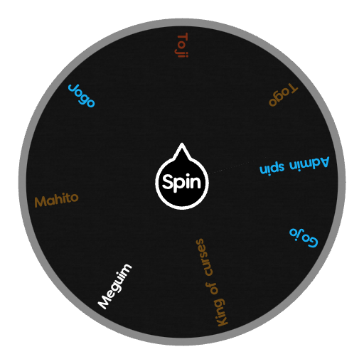 Jujutsu kaisen | Spin The Wheel - Random Picker