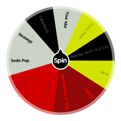 K-Pop Demon Hunters Songs! | Spin the Wheel - Random Picker