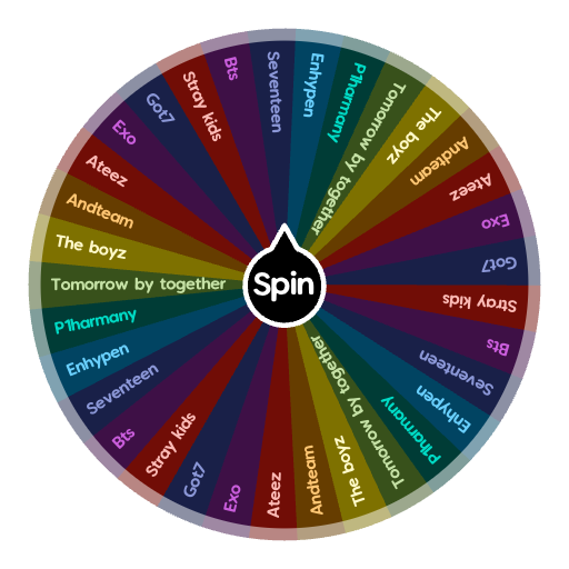 K-pop group boys | Spin The Wheel - Random Picker