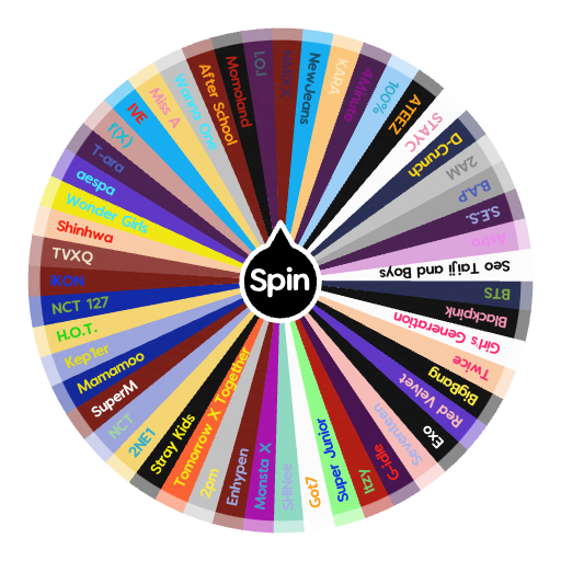 K-pop groups | Spin The Wheel - Random Picker
