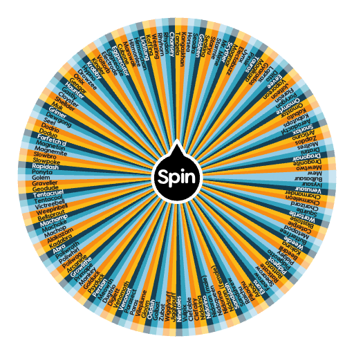 Kanto Pokémon | Spin the Wheel - Random Picker