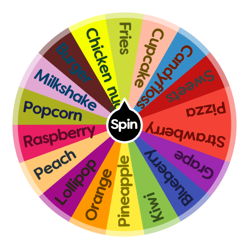 Kawai Food To Draw! | Spin The Wheel - Random Picker