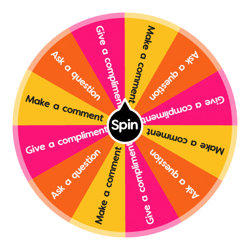 Keeping Conversation Going | Spin the Wheel - Random Picker