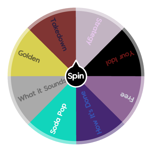 KPop Demon Hunters Songs | Spin the Wheel - Random Picker