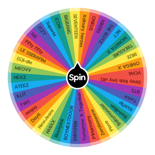 Kpop groups to stan | Spin the Wheel - Random Picker