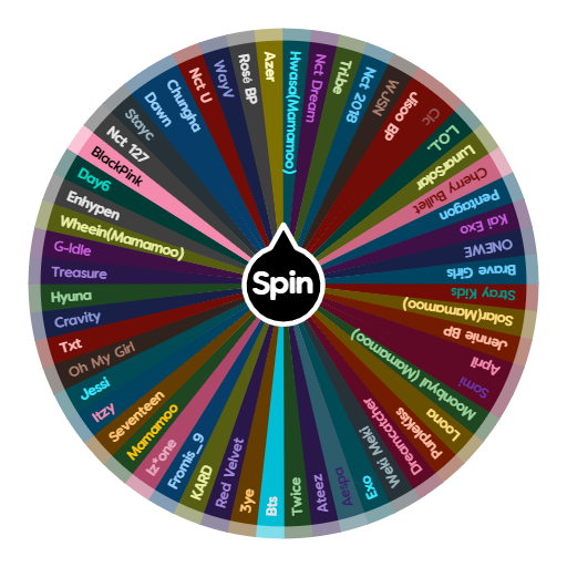 Kpop Group/Soloist | Spin the Wheel - Random Picker
