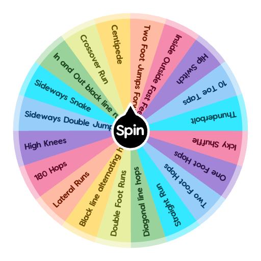 Ladder Exercises | Spin the Wheel - Random Picker