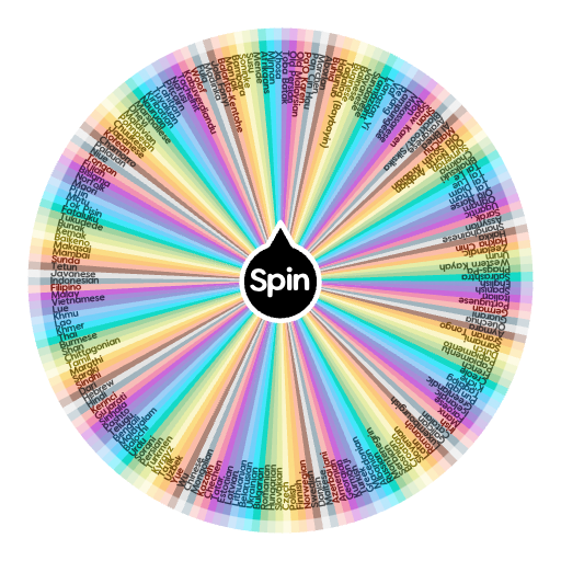 Languages of the World | Spin The Wheel - Random Picker